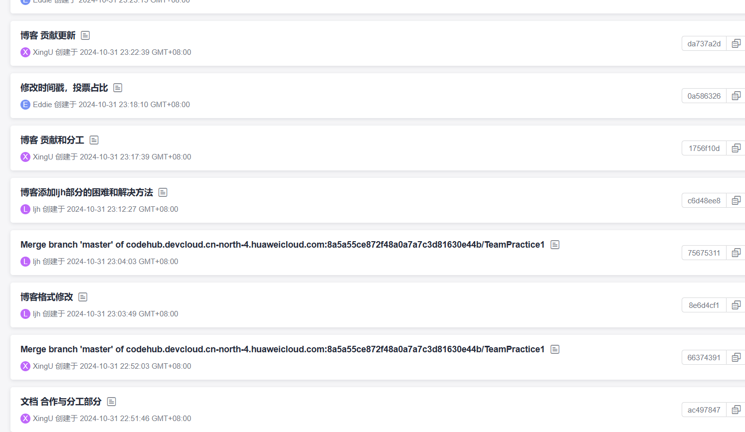 fulifuli——CodeArts团队实战总结-CSDN社区