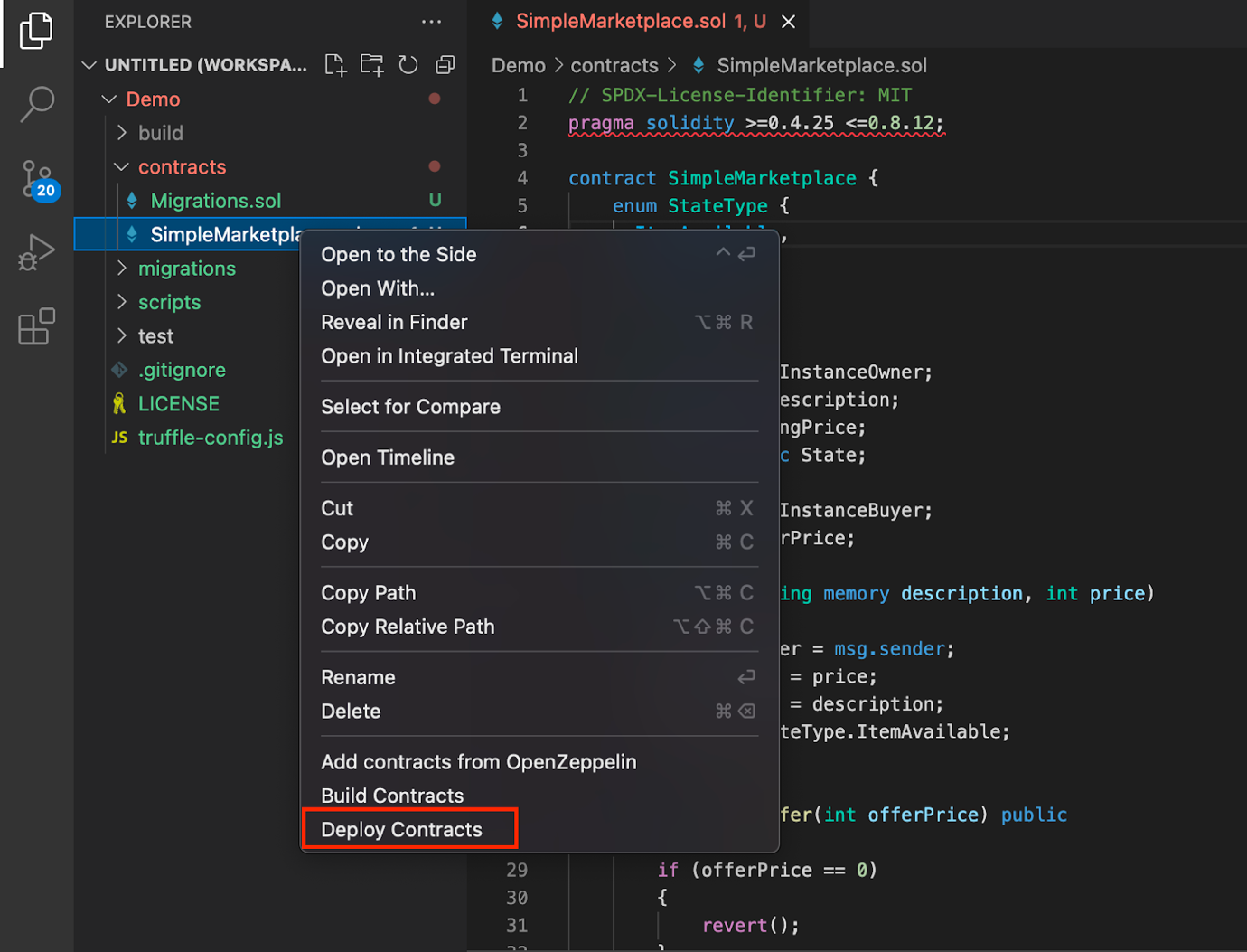 使用Truffle for VS Code扩展构建 Web3-CSDN社区