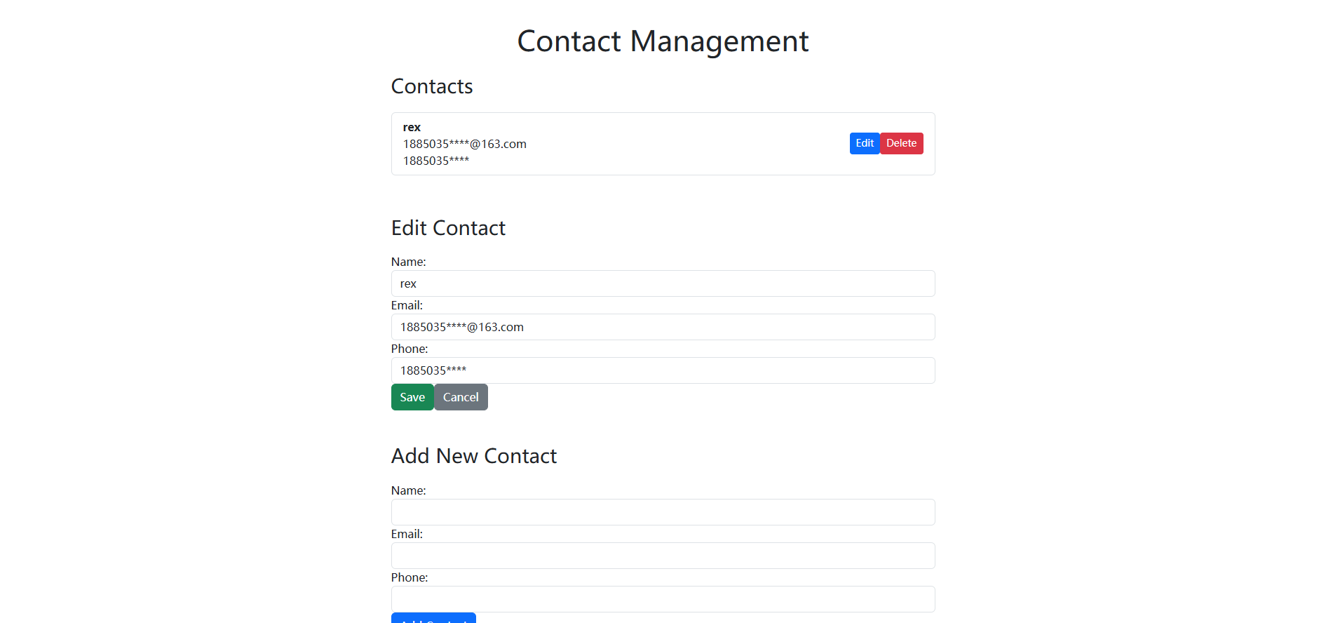 First Assignment——Front-end and Back-end Separation Contact-CSDN社区