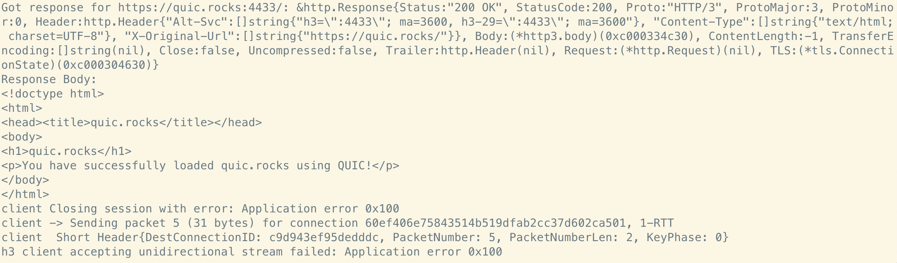 基于quic-go的quic协议分析-CSDN社区