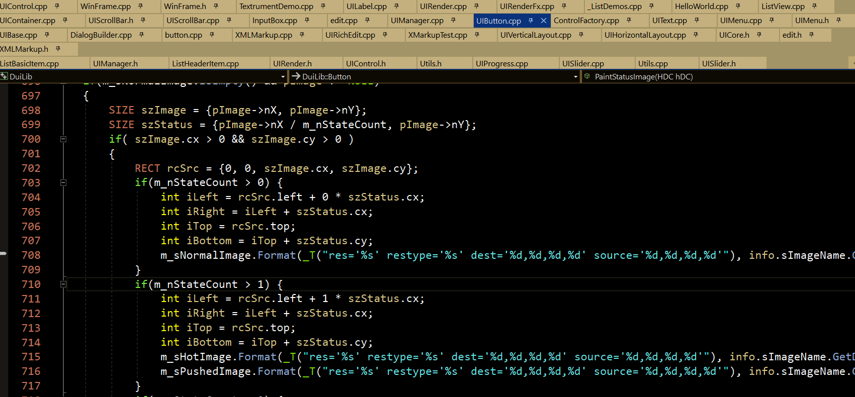 duilib 界面库，图形属性 rcDest 似乎没啥用？考虑删去-CSDN社区