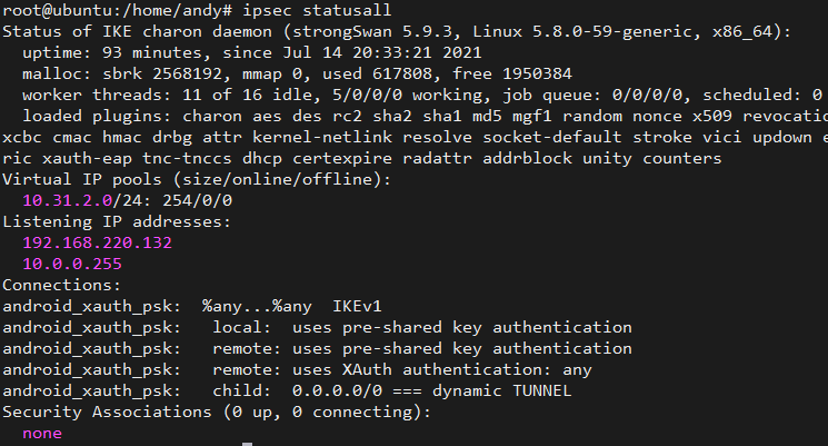 诡异的Strongswan L2TP IPSec 通道不加密-CSDN社区