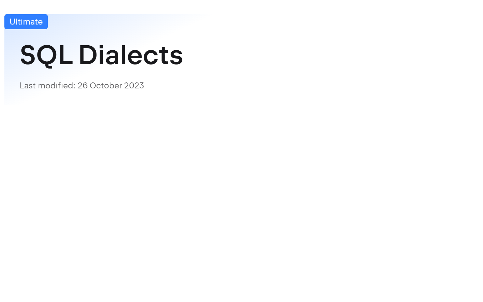 idea社区版里面的选项 Languages & Frameworks 没有SQL Dialects-CSDN社区