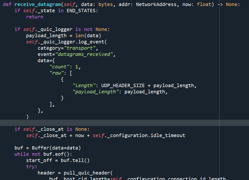 QUIC协议学习及源码浅析（基于python）-CSDN社区