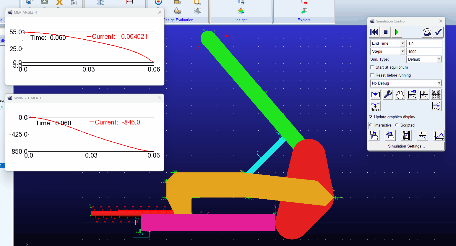 ADAMS——弹簧挂锁模型-CSDN社区