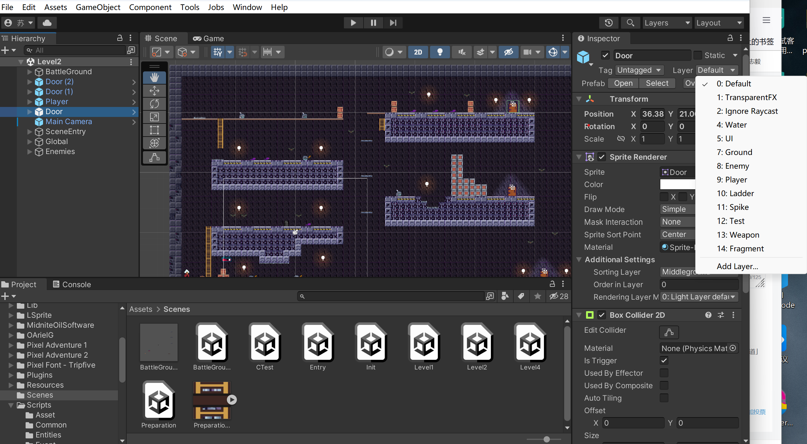 个人技术总结——Unity2D地图场景制作-CSDN社区