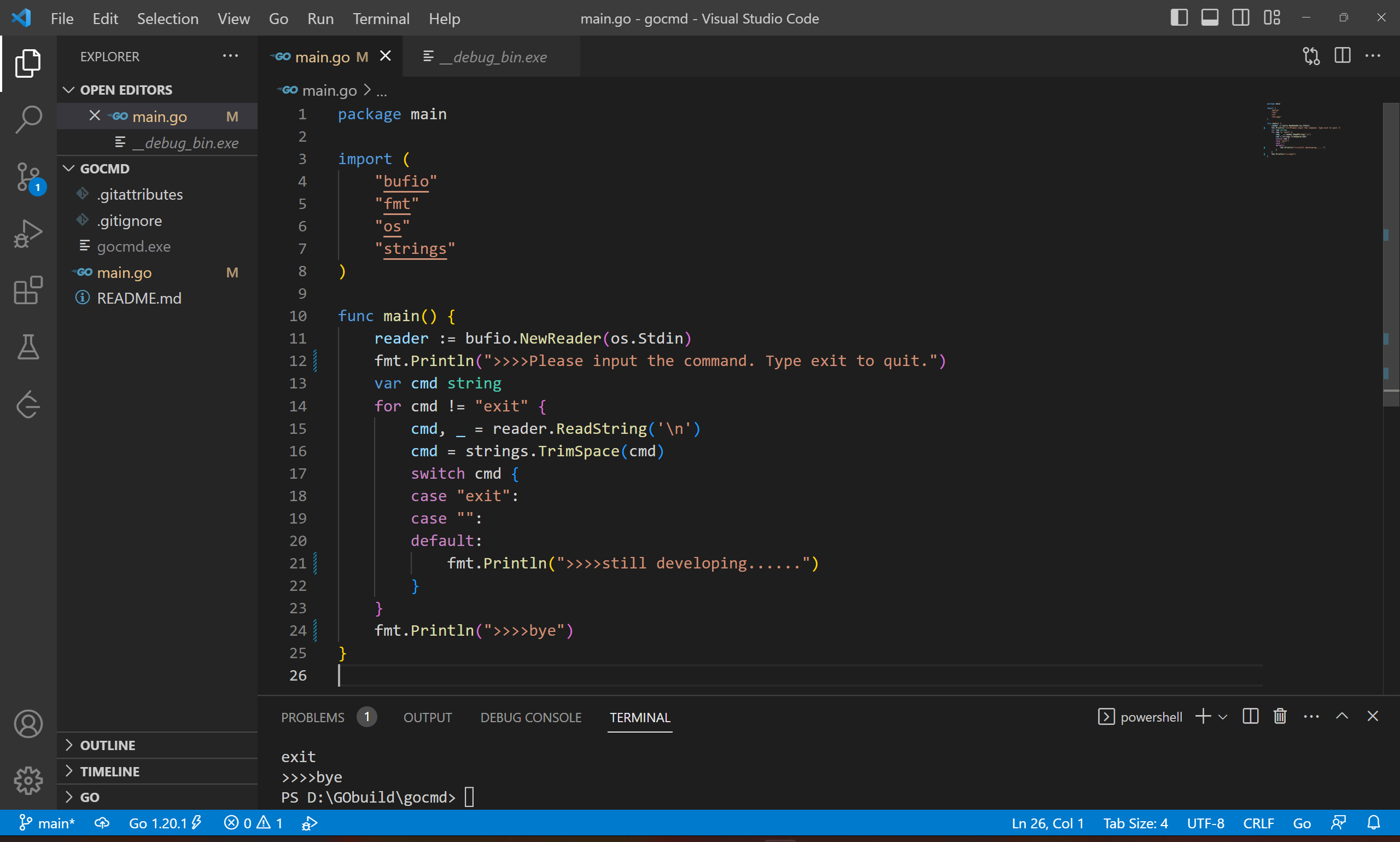 Menu 01——VSCode配置Go开发环境-CSDN社区