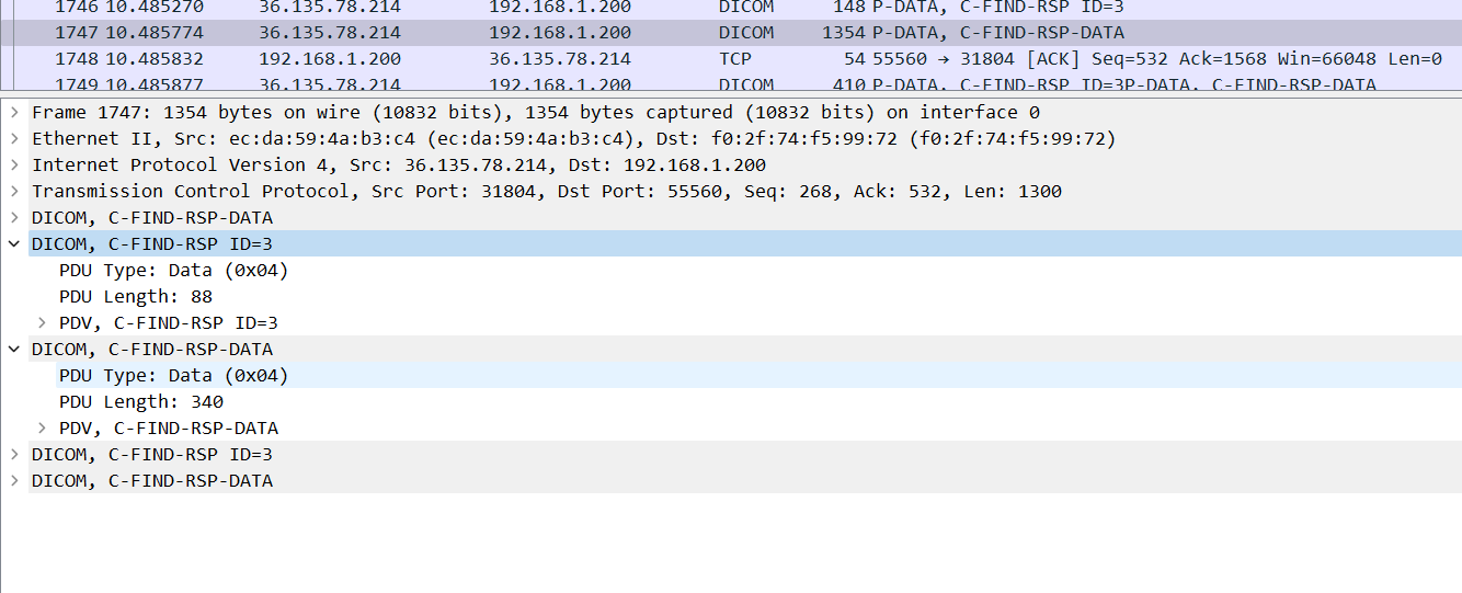 关于DCM4CHE实现FIND SCP的问题，一台DR识别不了RSP，求教-CSDN社区