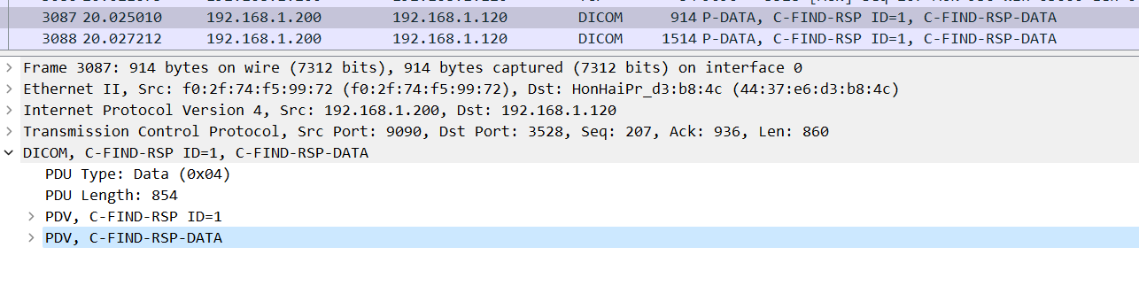 关于DCM4CHE实现FIND SCP的问题，一台DR识别不了RSP，求教-CSDN社区