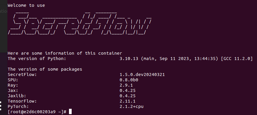 学习笔记第四节——上手隐语SecretFlow安装部署-CSDN社区