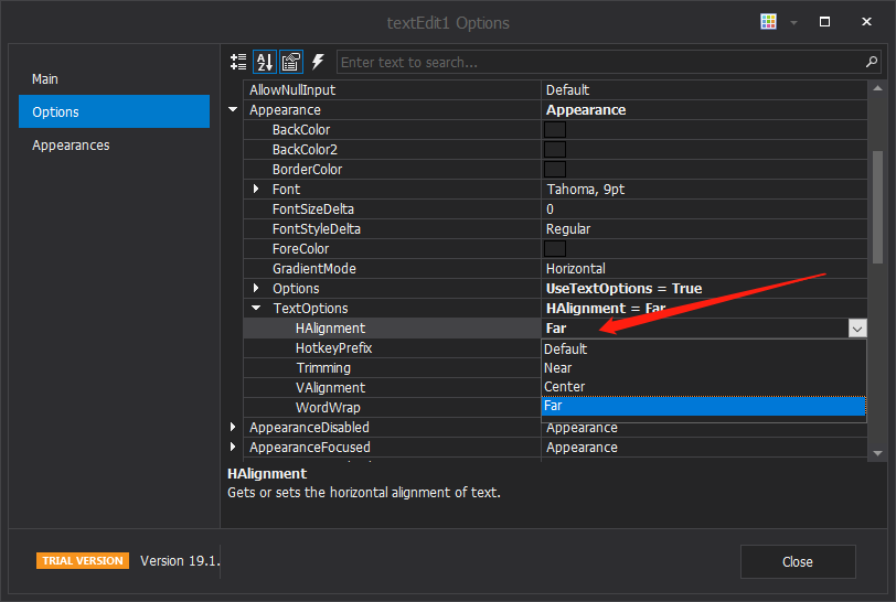 DevExpress-TextEdit控件显示内容靠右的解决办法。-CSDN社区