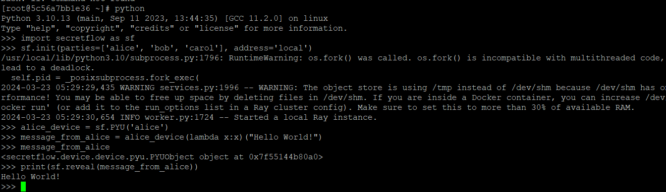 隐语隐私计算 | 第4讲 上手Secretflow的安装和部署-CSDN社区