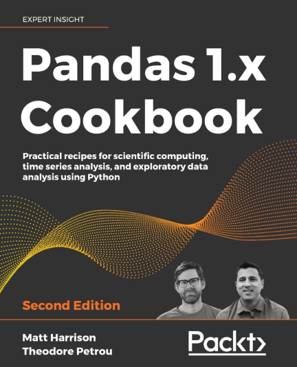 20数据集,100实战技巧 大神书 Pandas 1x Cookbook 中文版上市喽 Csdn社区