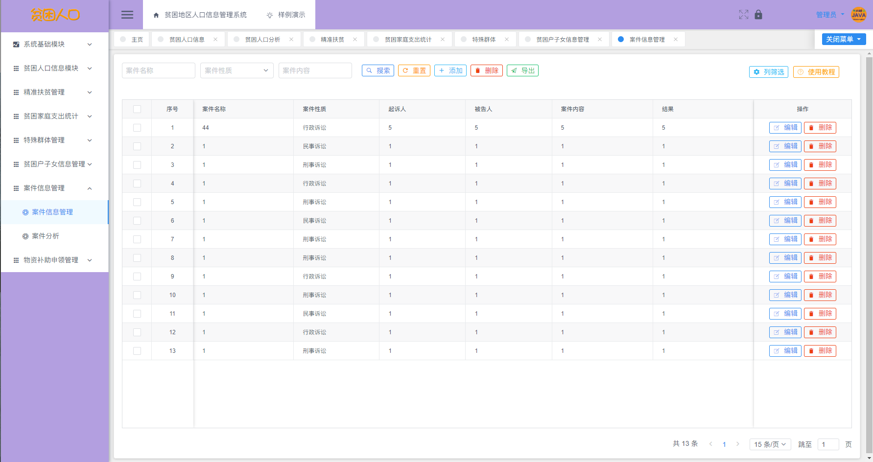 贫困地区人口信息管理系统（JAVA+Vue+SpringBoot+MySQL）-CSDN社区